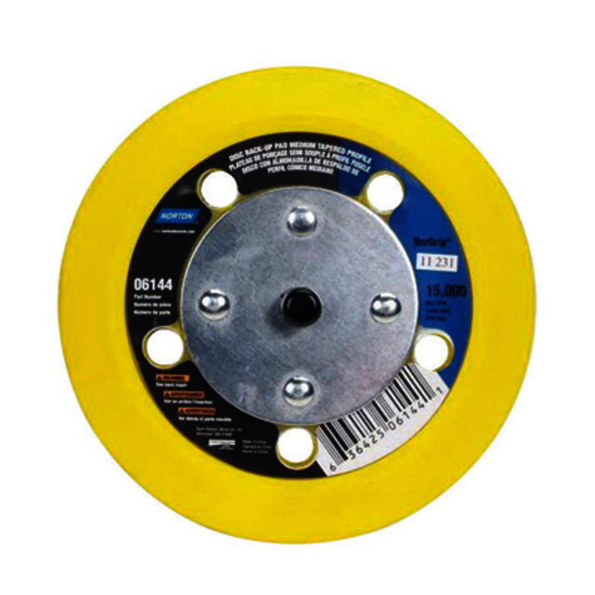 Norton® 6" Polyurethane Foam Tapered Pad – UrbanIndustrialProducts.com