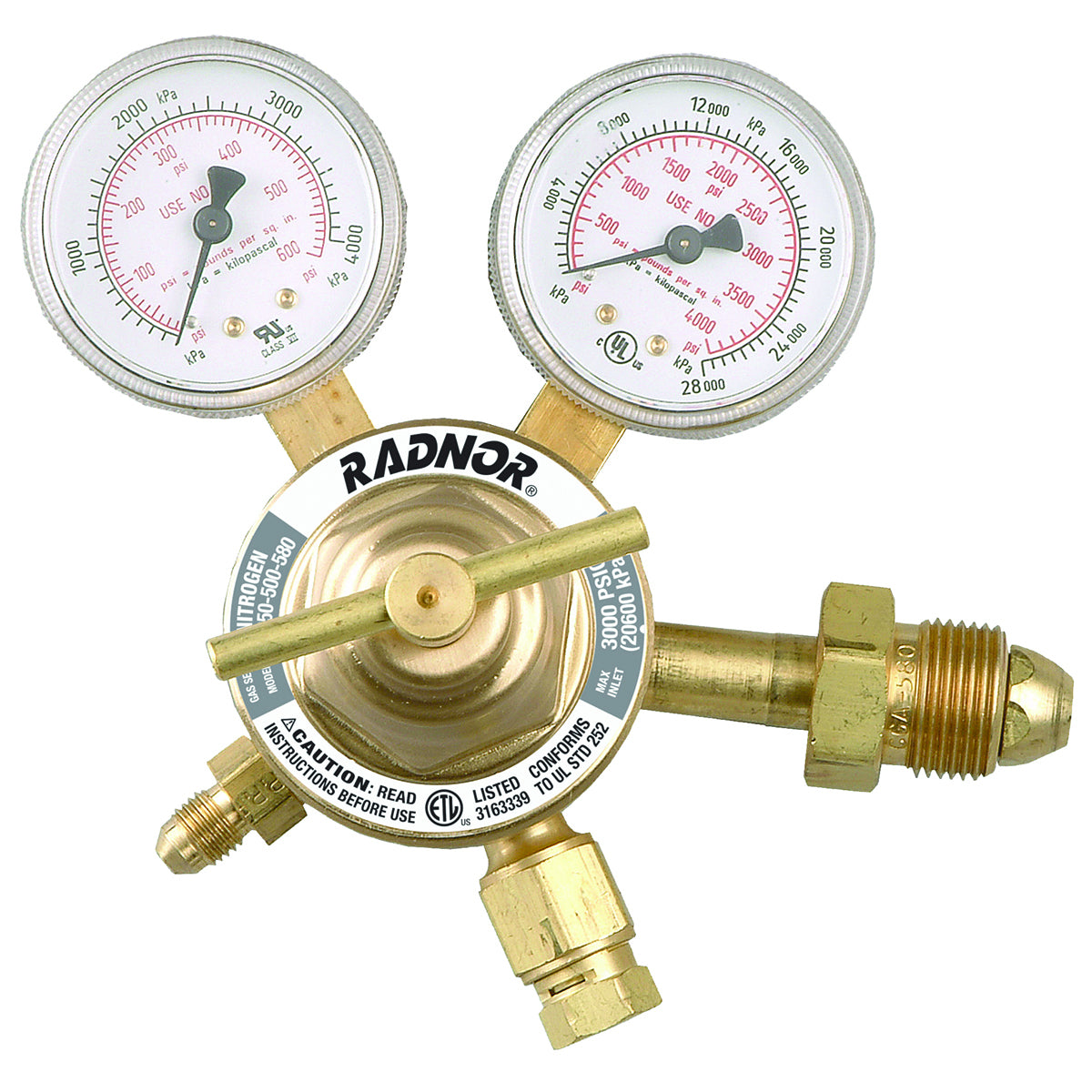 RADNOR™ Model TPR 250 Series Victor® Medium Duty Nitrogen Purge Regula ...