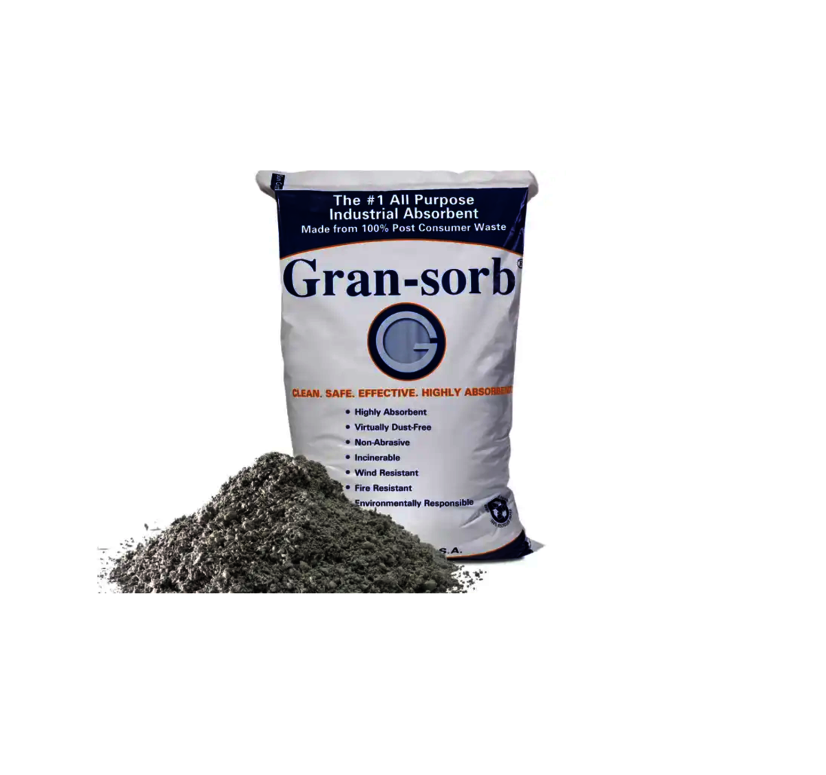 MeltBlown Technologies Kadant Gray Granular Sorbent ...