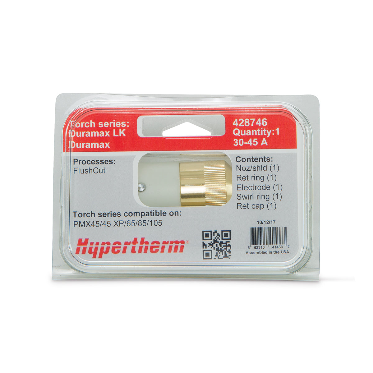 Hypertherm® 30 - 45 Amp Starter Kit For Duramax®/Duramax® Lock ...