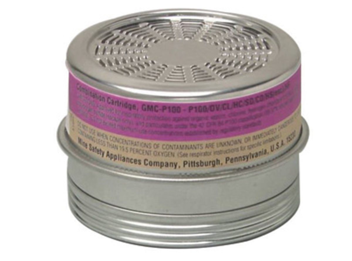 MSA Comfo® Organic Vapor, Acid Gas Respirator Cartridge ...