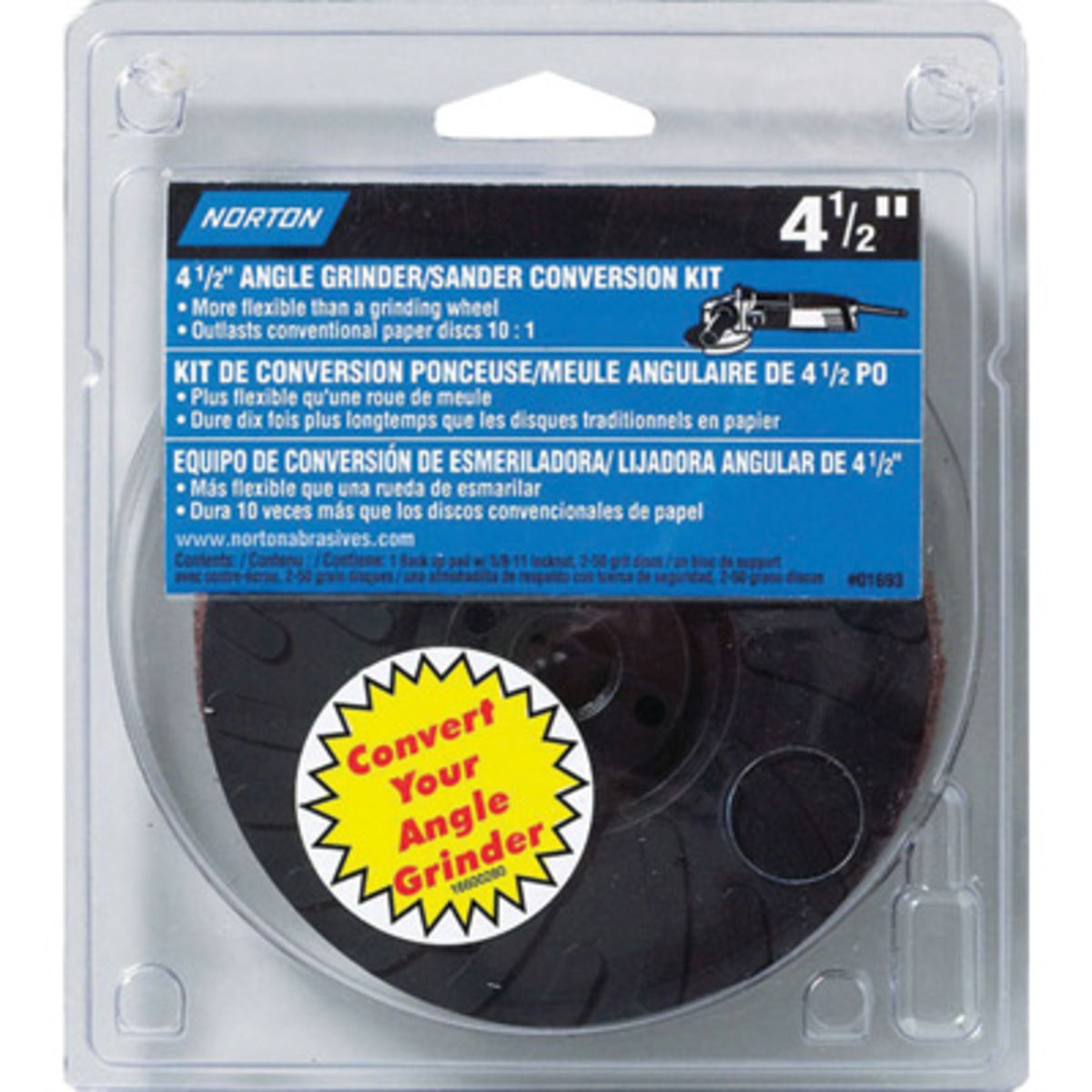 Norton® 4 1/2" Plastic Conversion Kit – UrbanIndustrialProducts.com